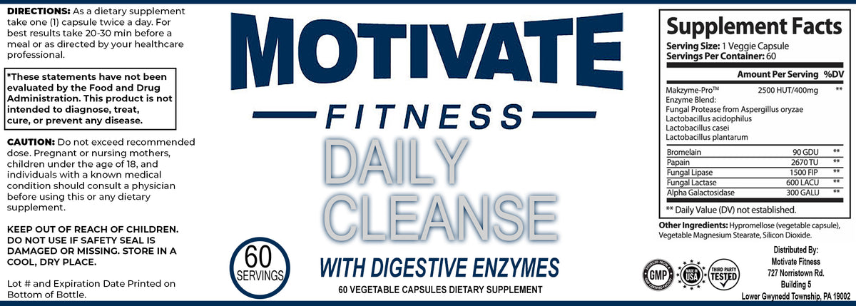 Daily Cleanse – Motivate Supplements